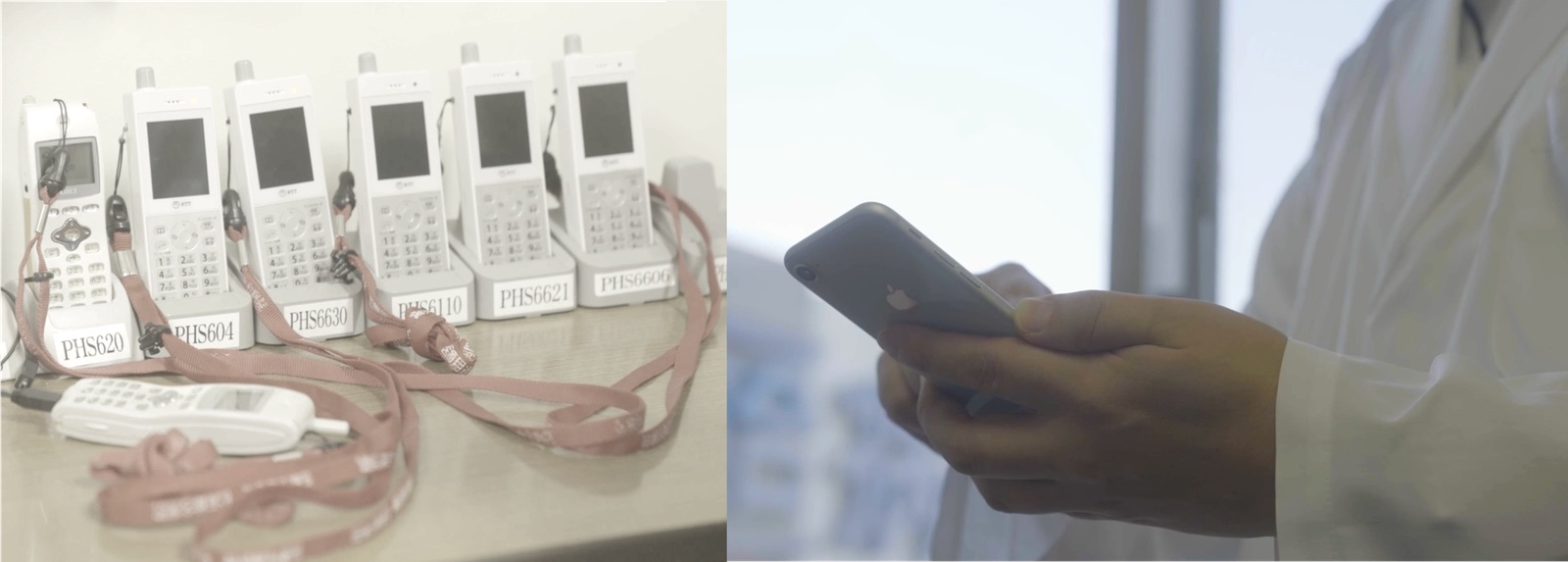 PHS から iPhone への移行で DX 加速