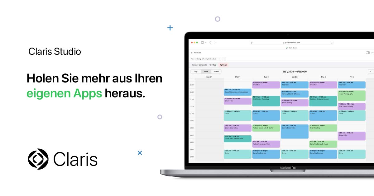 Verbesserte Datenintegration mit Claris Studio | claris.com/de/
