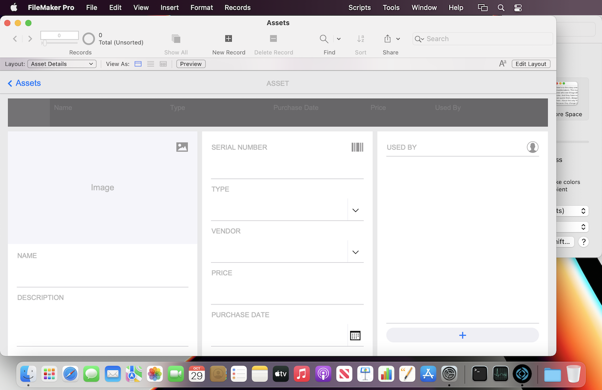 Split menus for FileMaker Pro on MacBook Pro computers with Liquid ...