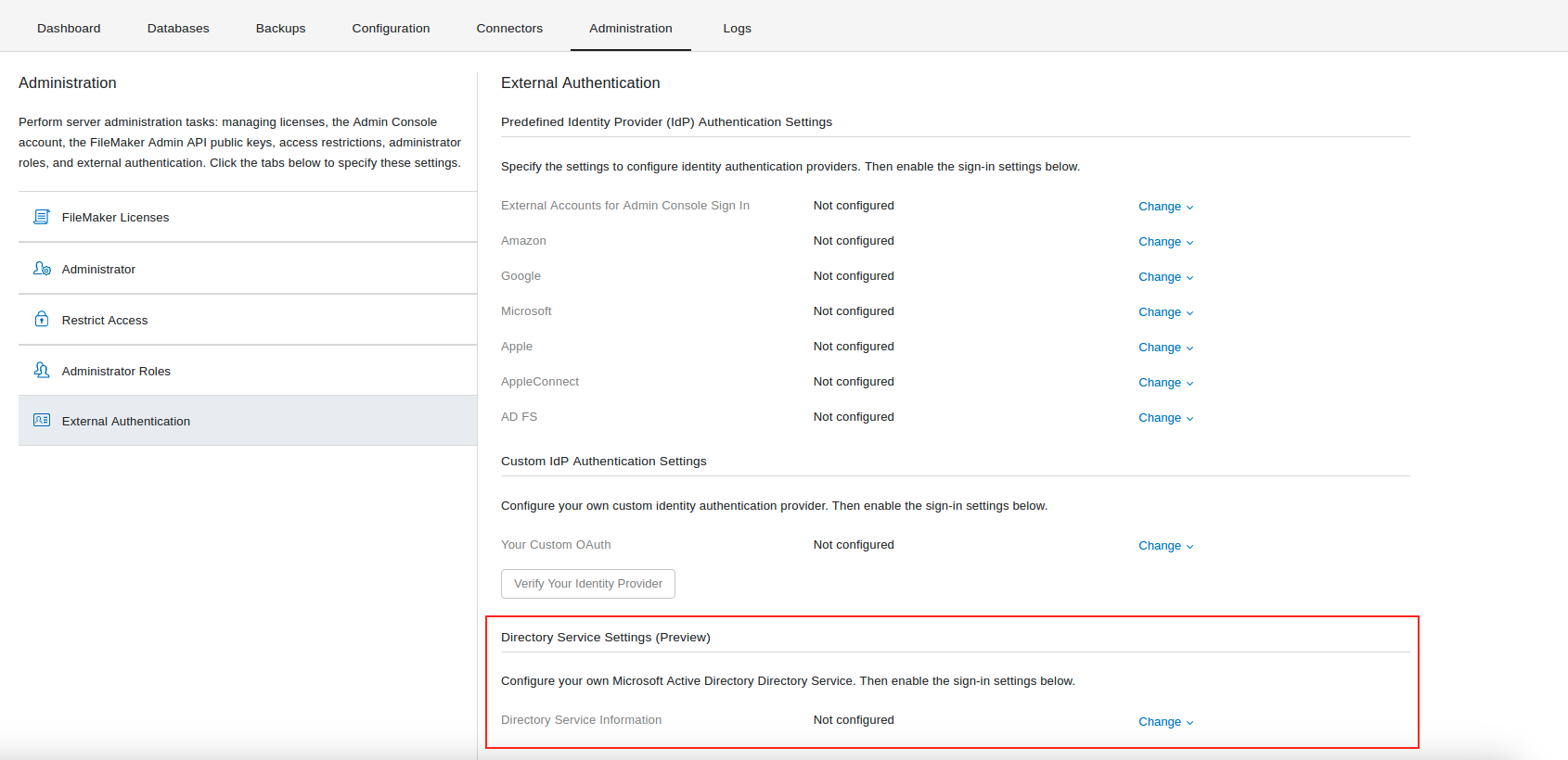 External Authentication With Active Directory For Filemaker Server On Linux