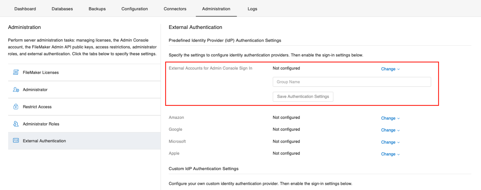 External Authentication With Active Directory For Filemaker Server On Linux