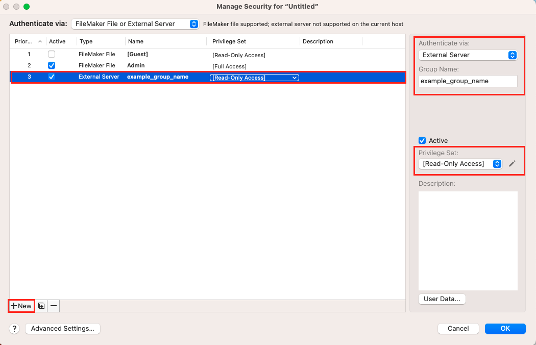 External Authentication With Active Directory For Filemaker Server On Linux