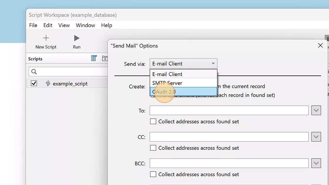Sending email with OAuth 2.0 authentication (Google and Microsoft) Sending email with OAuth 2.0 authentication (Google and Microsoft)