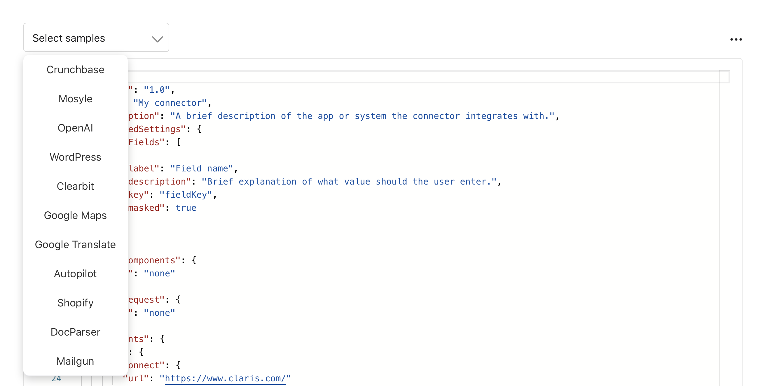 Creating custom connectors with Claris Connect Creating custom connectors with Claris Connect