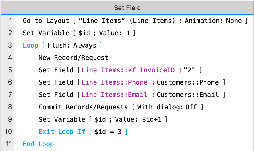 When to change Loop's Flush option to improve script performance
