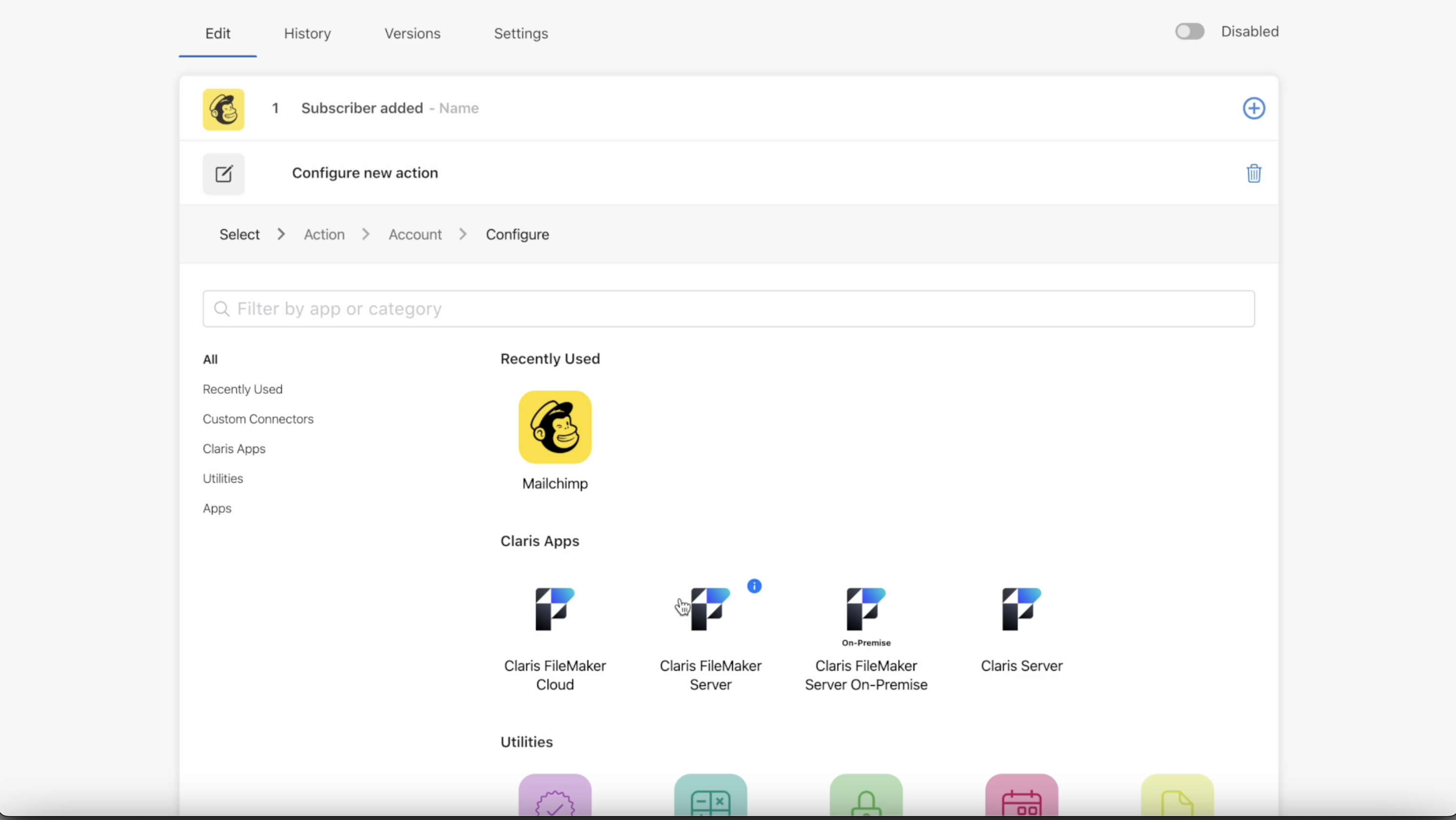Add Your Mailchimp Record To Filemaker Using The Filemaker Server Action
