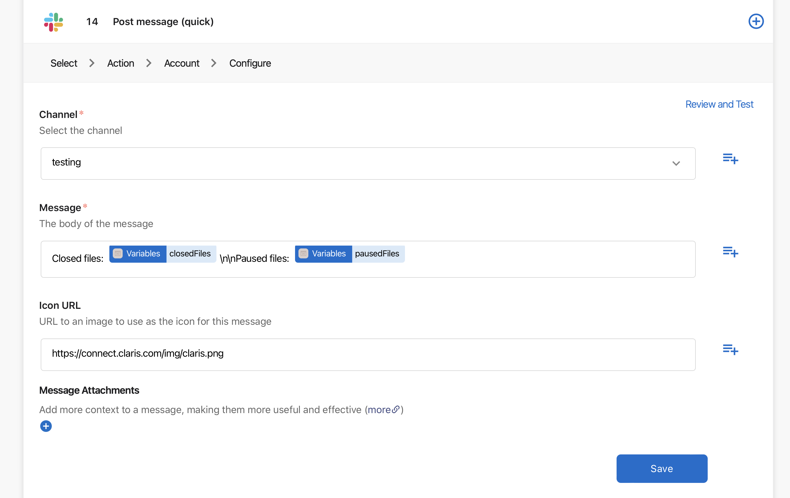 Claris Connect Using Filemaker Admin Api Connectors To Monitor Hosts And Databases