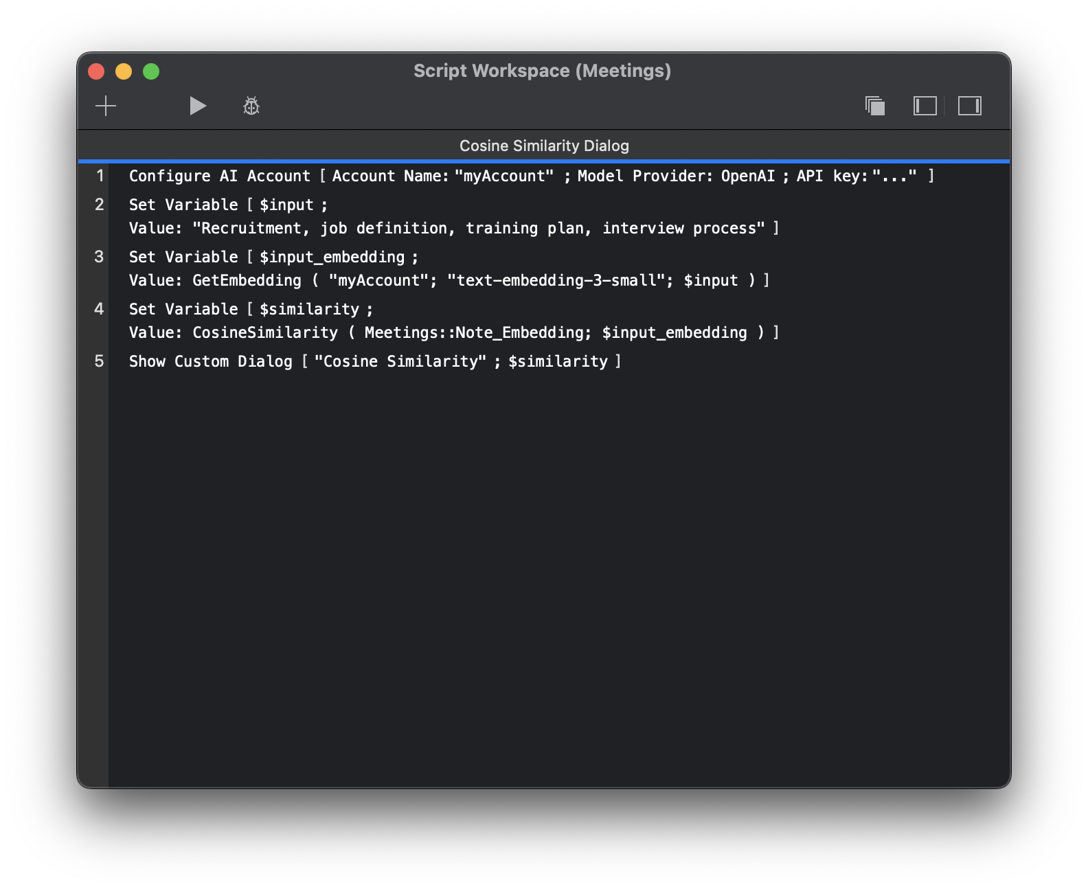 Working with LLMs in FileMaker 2024