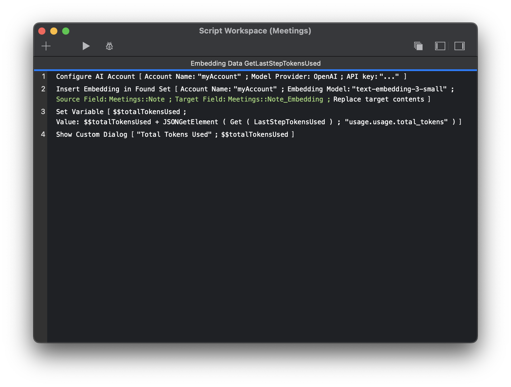 Working with LLMs in FileMaker 2024