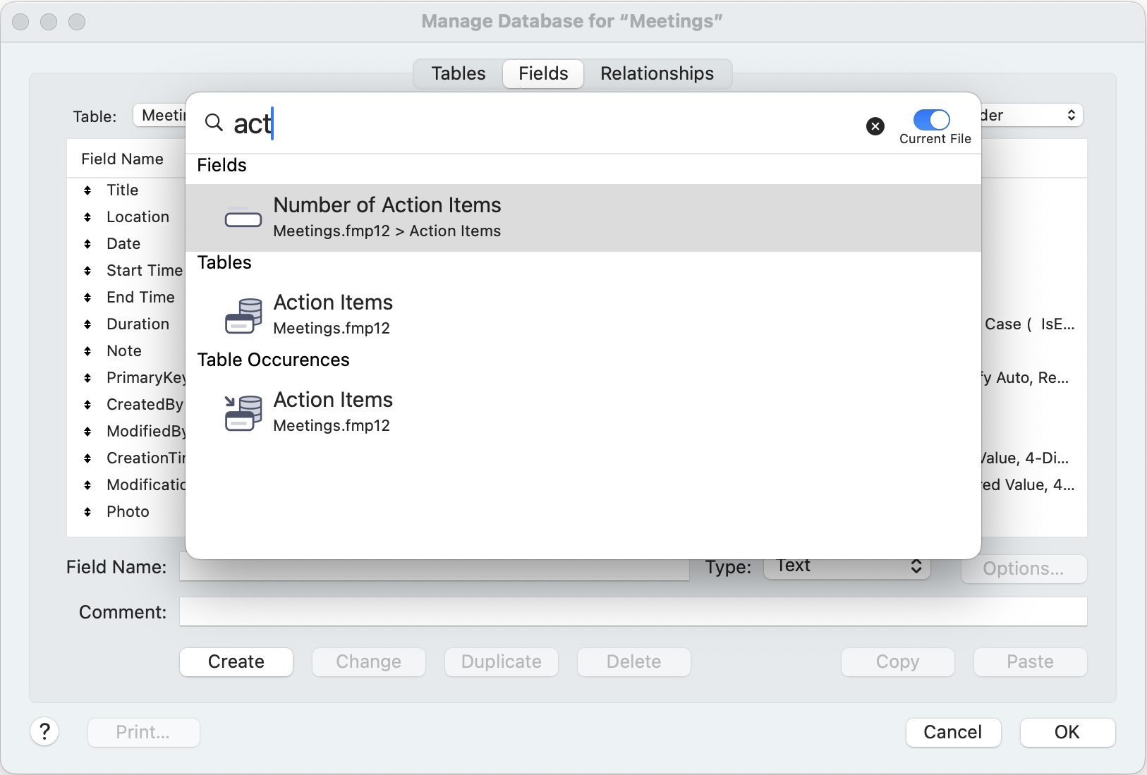 Open Quickly in FileMaker Pro 21.1: More useful, more developer control
