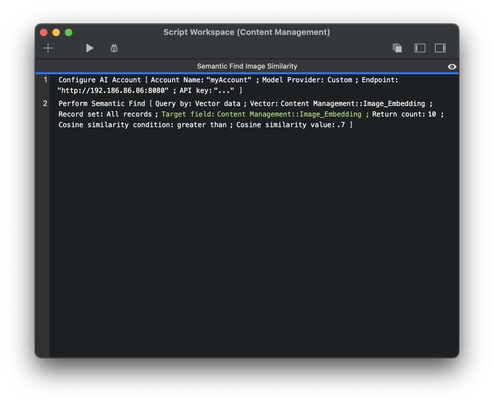 AI-powered semantic search for images in FileMaker 2024