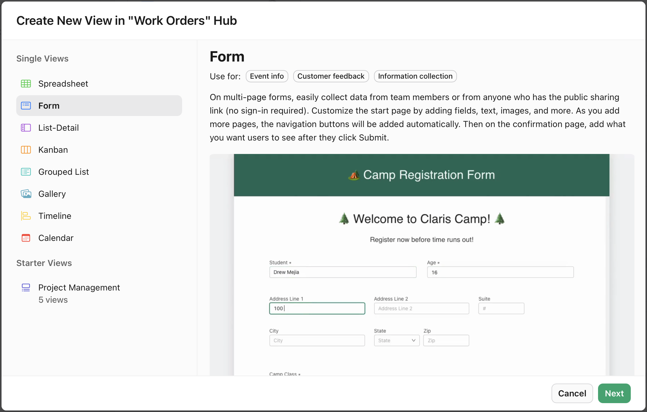 Building with the Claris platform, part 1: Dynamic Claris Studio forms ...