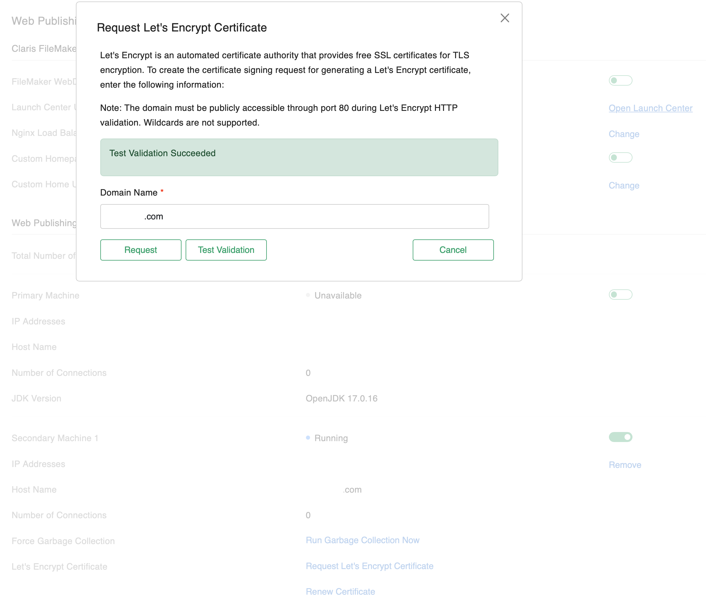 Using Let's Encrypt with FileMaker Server 2025