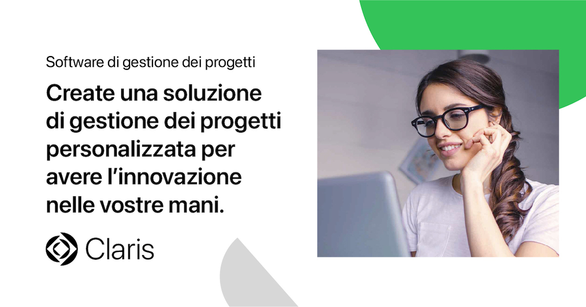 Software di gestione dei progetti — Claris FileMaker