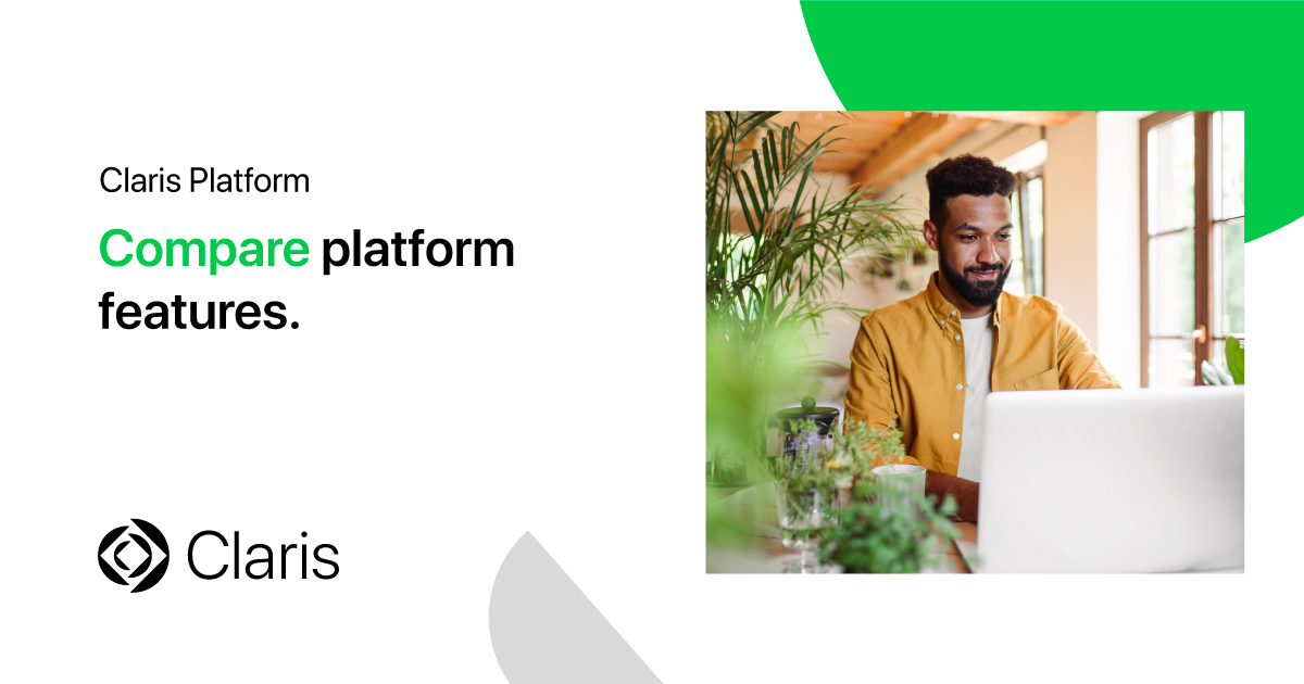 Compare the Claris platform and the FileMaker platform