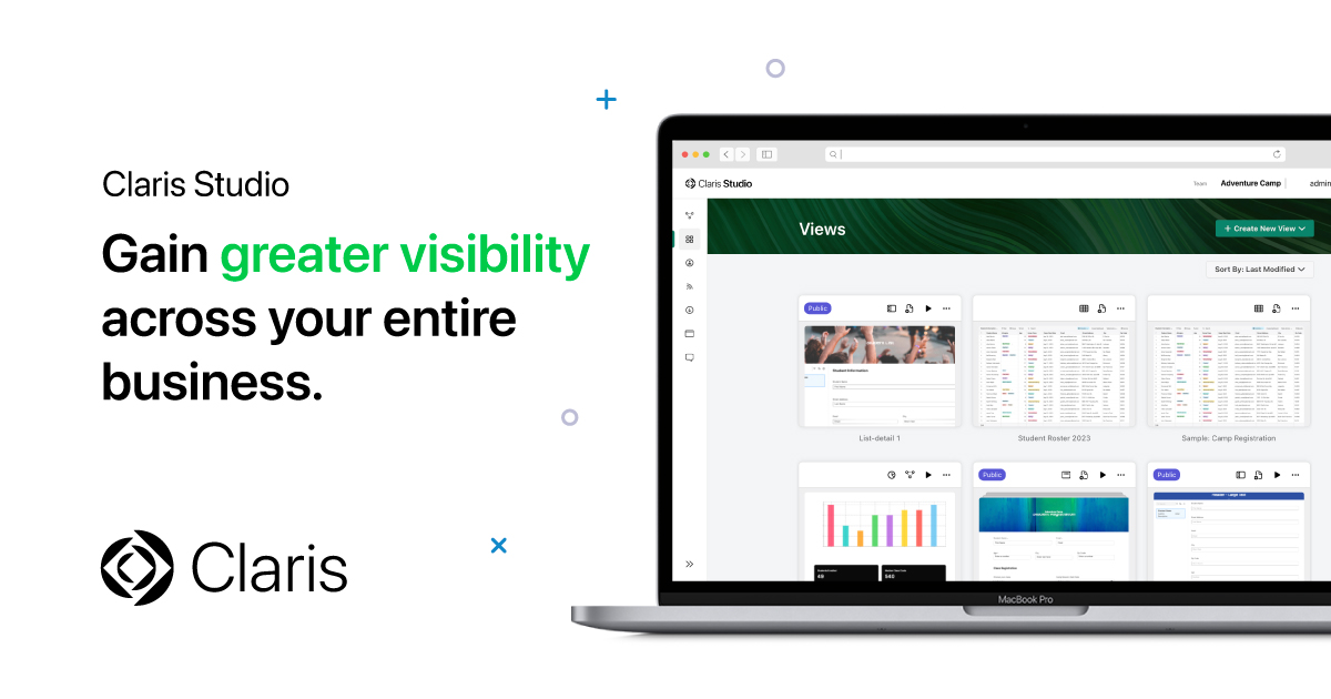 Build rich app experiences with cloud scale — Claris Studio
