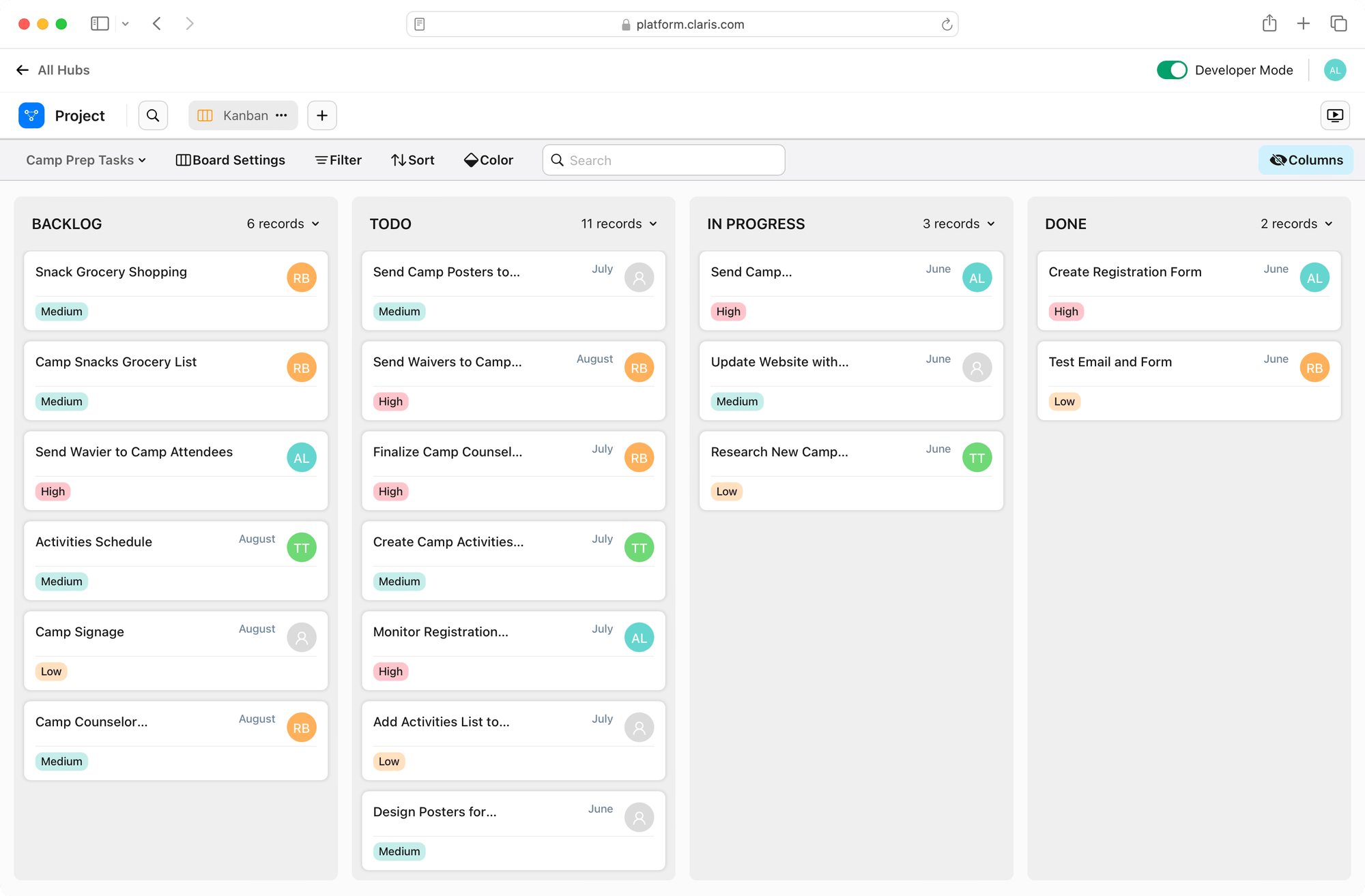 Claris platform — Unleash your organization’s full potential.